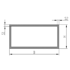Standard profiles - Aluminium profiles